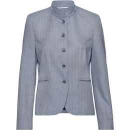 Reitmayer Fischgrat-Stehkragenjacke Blau (Gr&ouml;&szlig;e: 38)