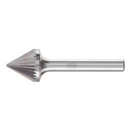 Pferd TOOLS Hartmetall Fr&auml;sstift Kegelsenk KSJ 60&deg; &Oslash; 16x13 mm Schaft-&Oslash; 6 mm Z3 universal mittel (21115336)