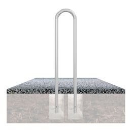 Schake Universalb&uuml;gel aus Stahlrohr &Oslash; 48 x 2,5 mm Breite: 300 mm, H&ouml;he: 1400 mm, zum Einbetonieren (448_70)