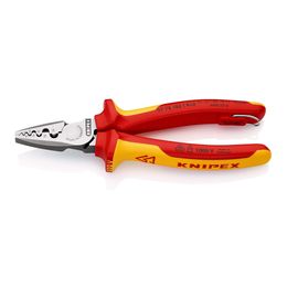 Knipex 97 78 180 T BK Crimpzange f&uuml;r Aderendh&uuml;lsen VDE 180 mm)