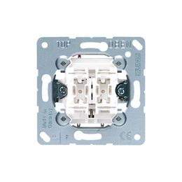Jung Doppel-Taster 10AX 250V 2 Schlie&szlig;er 535 U (535U)