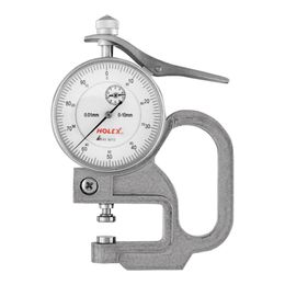 HOLEX Dickenschnellmesser mit Anlifthebel 0-10 mm | f&uuml;r Bleche und Folien, 438210 0-10)