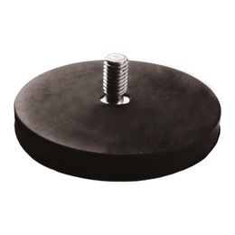Flachgreifermagnet Set 2-teilig mit Gewindestutzen, Neodym,⌀ 88 mm (085926 88)