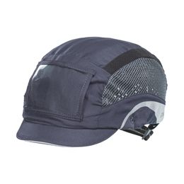 JSP&reg; Jsp Ansto&szlig;kappe mit Schutzh&uuml;lle HardCap Aerolite, marine, Typ: MICRO (AAG003-402-100)
