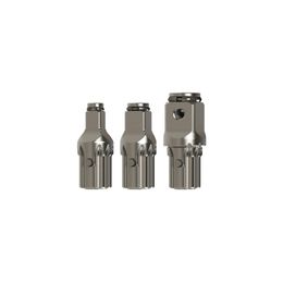Ingersoll Rand Standard-Spindelaufsatz-Set, 3-teilig aus 3/8", 1/2", 3/4", kompatibel mit DXS2 (AK33H)