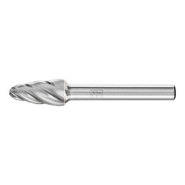Pferd TOOLS Hartmetall Hochleistungsfr&auml;sstift ALU Rundbogen RBF &Oslash; 10x20mm Schaft-&Oslash; 6mm f&uuml;r Alu/NE Metalle (21117788)