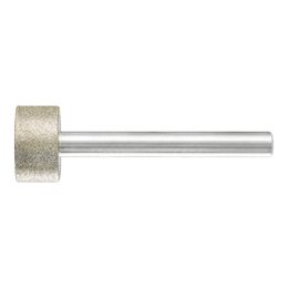 Pferd TOOLS Diamant-Schleifstift Zyl. &Oslash;18 mm Schaft&Oslash;6 mm D126 (mit.) zum Schleifen von Bohrungen/Radien (36018010)