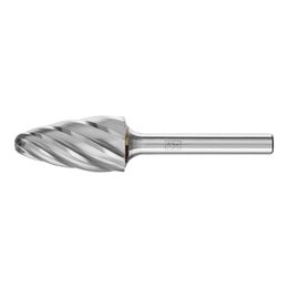 Pferd TOOLS Hartmetall Hochleistungsfr&auml;sstift ALU Rundbogen RBF &Oslash; 16x30mm Schaft-&Oslash; 6mm f&uuml;r Alu/NE Metalle (21117958)