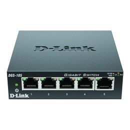 DLink Deutschland Gigabit Switch 5-Port Layer 2 DGS-105/E)