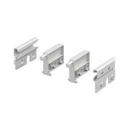 Hettich Tablarbodenarretierung, Set, wei&szlig;, links und rechts (9257725)