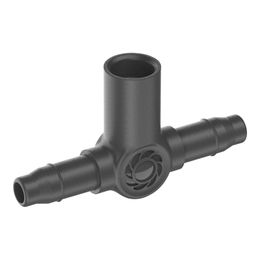 Gardena Micro-Drip-System T-St&uuml;ck f&uuml;r Spr&uuml;hd&uuml;sen/Endtropfer 4,6 mm (3/16") - Inhalt: 5 T-St&uuml;cke, 1 Verschlusskappe (13216-20)