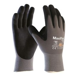 Handschuhe MaxiFlex Ultimate 34-874 Gr.7 grau/schwarz Nyl.m.Nitril EN 388 Kat.II ; ATG (2440-7)
