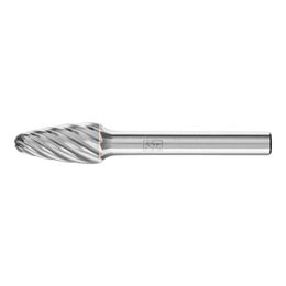 Pferd TOOLS Hartmetall Hochleistungsfr&auml;sstift INOX Rundbogen RBF &Oslash; 10x20mm Schaft-&Oslash; 6 mm f&uuml;r Edelstahl (21117782)
