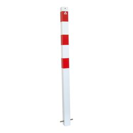 Schake Absperrpfosten Typ 470/1, ortsfest, zum Einbetonieren, 70x70mm, + 1 &Ouml;se)