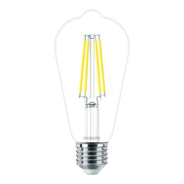 Philips Lighting LED-Lampe E27 klar Glas DIM MAS VLE LED#34796000)