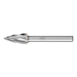 Pferd TOOLS Hartmetall Fr&auml;sstift Spitzbogen SPG &Oslash; 10x20mm Schaft-&Oslash; 6 mm Z1 universal grob (21122616)