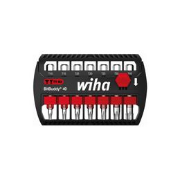 wiha Bit Set BitBuddy 7-tlg. I TY-Bit 49 mm I TX 1/4" E6,3 I Zubeh&ouml;r f&uuml;r Schraubanwendungen I Impact- und Schlagschraubergeeignet (42115))