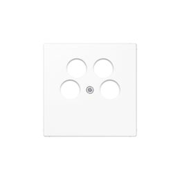 Jung Abdeckung aws f&uuml;r 4L-SAT-TV-Dose LS 990-4 SAT2 WW (LS990-4SAT2WW)