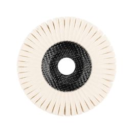 Pferd TOOLS harte Filzf&auml;cherscheibe FFS &Oslash; 125 mm Bohrung 22,23 mm f&uuml;r Polierarbeiten mit Winkelschleifer (44371125)