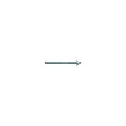 UPAT Ankerstange ASTA aus verzinktem Stahl f&uuml;r die Verankerung von Schrauben oder Bolzen in Beton oder Mauerwerk, Durchmesser: 10 mm, L&auml;nge: 130 mm (007831)