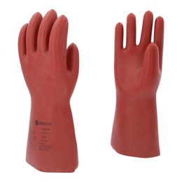 KS Tools Elektriker-Schutzhandschuh mit mechanischen und thermischen Schutz, Gr&ouml;&szlig;e 11, Klasse 0, rot 11117.0088)