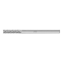 Pferd TOOLS Hartmetall Fr&auml;sstift Zylinder ZYAS stirnverzahnt &Oslash; 03x13mm Schaft-&Oslash; 3mm Z3P universal mittel kreuzverzahnt (21200283)