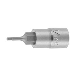 HOLEX 6-kant-Schraubendreher-Einsatz 1/4 Zoll, kurz z&ouml;llige Ausf&uuml;hrung, Sechskant: 1/16Zoll (631722 1/16)