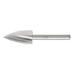 Pferd TOOLS HSS Fr&auml;sstift ALU Spitzbogenform K &Oslash; 16x30mm Schaft-&Oslash; 6 mm Alu/NE (22441816)
