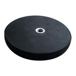 Flachgreifermagnet Set 2-teilig mit Gewindebuchse flach, Neodym,⌀ 22 mm (085931 22)