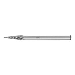 Pferd TOOLS Hartmetall Fr&auml;sstift Spitzkegel SKM &Oslash; 03x11 mm Schaft-&Oslash; 3 mm Z3P universal mittel kreuzverzahnt (21214183)