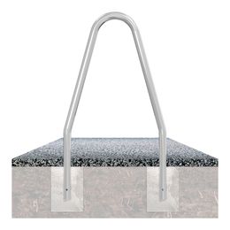 Schake Baumschutzb&uuml;gel aus Stahlrohr &Oslash; 48 x 2,5 mm Breite: 750 mm, H&ouml;he: 1450 mm, zum Einbetonieren (443_00)