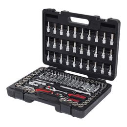 KS Tools 1/4"+3/8" CHROMEplus Steckschl&uuml;ssel-Satz, 99-teilig (918.0699)