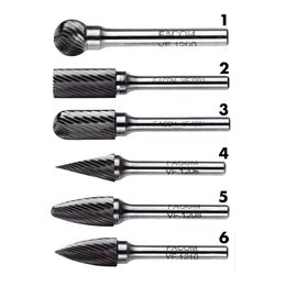 Facom Hartmetallfr&auml;ser 6 mm kegelf&ouml;rmig (VFA.606)
