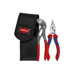 Knipex 00 20 72 V06 Mini-Zangenset in Werkzeugg&uuml;rteltasche 1 x 08 22 145, 1 x 87 01 150 160 mm)