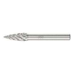 Pferd TOOLS Hartmetall Hochleistungsfr&auml;sstift STEEL Spitzbogen SPG &Oslash; 08x20mm Schaft-&Oslash; 6 mm f&uuml;r Stahl (21122588)