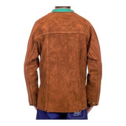 WELDAS Schwei&szlig;erschutz-Jacke STEERSOtuff&reg; Gr. L 100% CO 1 St. (44-7300)