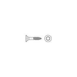 ART 89098 Spanplattenschr. Seko CE A 2 5 x 80 -T25 Teilgewinde A 2 S ; Industrial Quality Supplies (890989290050080)