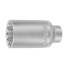 HOLEX 12-kant-Einsatz 3/8 Zoll, lang z&ouml;llige Ausf&uuml;hrung, Schl&uuml;sselweite: 1Zoll (637322 1)