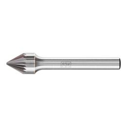 Pferd TOOLS Hartmetall Fr&auml;sstift Kegelsenk KSJ 60&deg; &Oslash; 10x08 mm Schaft-&Oslash; 6 mm Z3 universal mittel (21115736)