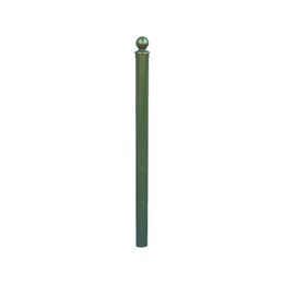 Schake Absperrstilpfosten Typ 465B, ortsfest, zum Einbetonieren, &Oslash; 60mm + Kugelkopf, beschichtet,)