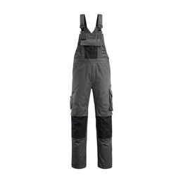 Mascot Augsburg Latzhose Gr&ouml;&szlig;e 90C50, dunkelanthrazit/schwarz (12169-442-1809-90C50)