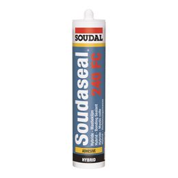 Soudal Dichtungsmasse Soudaseal 240FC schwarz 480 g/290 ml (104925)