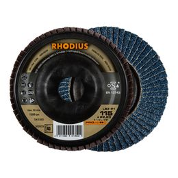 Rhodius PROline LSZ P1 F&auml;cherschleifscheibe 115 x 22,23 mm K40 (202523)