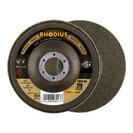 Rhodius TOPline VKSS WS Vlieskompaktscheibe 115 x 22,23 mm 4S-very fine (305307)