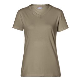 K&Uuml;BLER WORKWEAR T-Shirt Damen SHIRTS sandbraun Form 5024 Gr&ouml;&szlig;e 4XL ; K&uuml;bler Workwear (5024 6238-25-4XL)