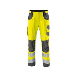 K&Uuml;BLER WORKWEAR K&uuml;bler PSA Reflectiq Hose 2207 warngelb/anthrazit 110 ; K&uuml;bler Workwear (22078340-3497-110)