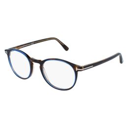 Tom Ford FT5294 Brille Unisex | Fassung: Vollrand, Panto, Havanna Blau