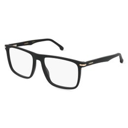 Carrera 319 Brille Herren | Fassung: Vollrand, Quadratisch, Schwarz Matt