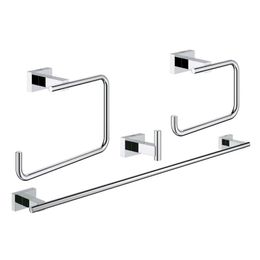 Grohe Essentials Cube Badaccessoire-Set, 40778001,
