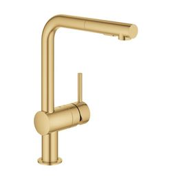 Grohe Minta K&uuml;chenarmatur, ausziehbar, schwenkbar, 30274GN0,